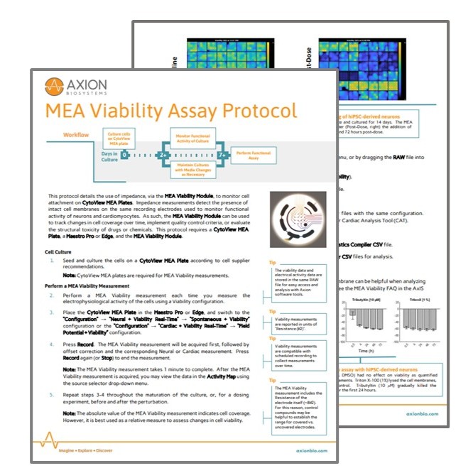 MEA Viability Module | Axion Biosystems